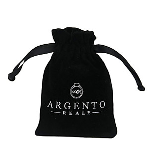 ARGENTO REALE 925 Sterling Silver Necklace 2MM-5MM Snake Chain Necklace, Round Flexible Italian Snake Chain Necklace 16-30, silver necklace made in italy