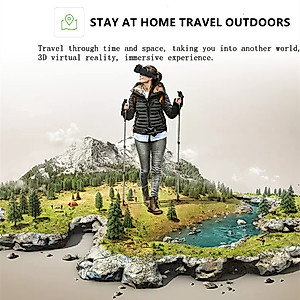 VR Headset, 3D Virtual Reality Glasses with Blu-ray Eye Protected Light & Small, 3D Glasses for Watch Movies, Video & Play Game, Support 4.7-7.0” Smartphone. (Without Controller)