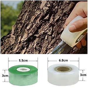 SUCA Grafting Tape Grafting Tool Buddy Tape Grafting Plant Grafting Tape,2 Color 4PCSwith Various Elasticity (tape4pcs)