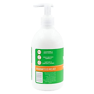 O'Keeffe's Working Hands Moisturizing Hand Soap with Fresh Orange Oil, 12 oz Pump (Pack of 4)
