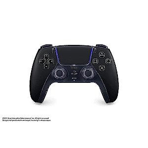 Sony Official Playstation 5 Dualsense Wireless Controller - Midnight Black (PS5) (PS5)