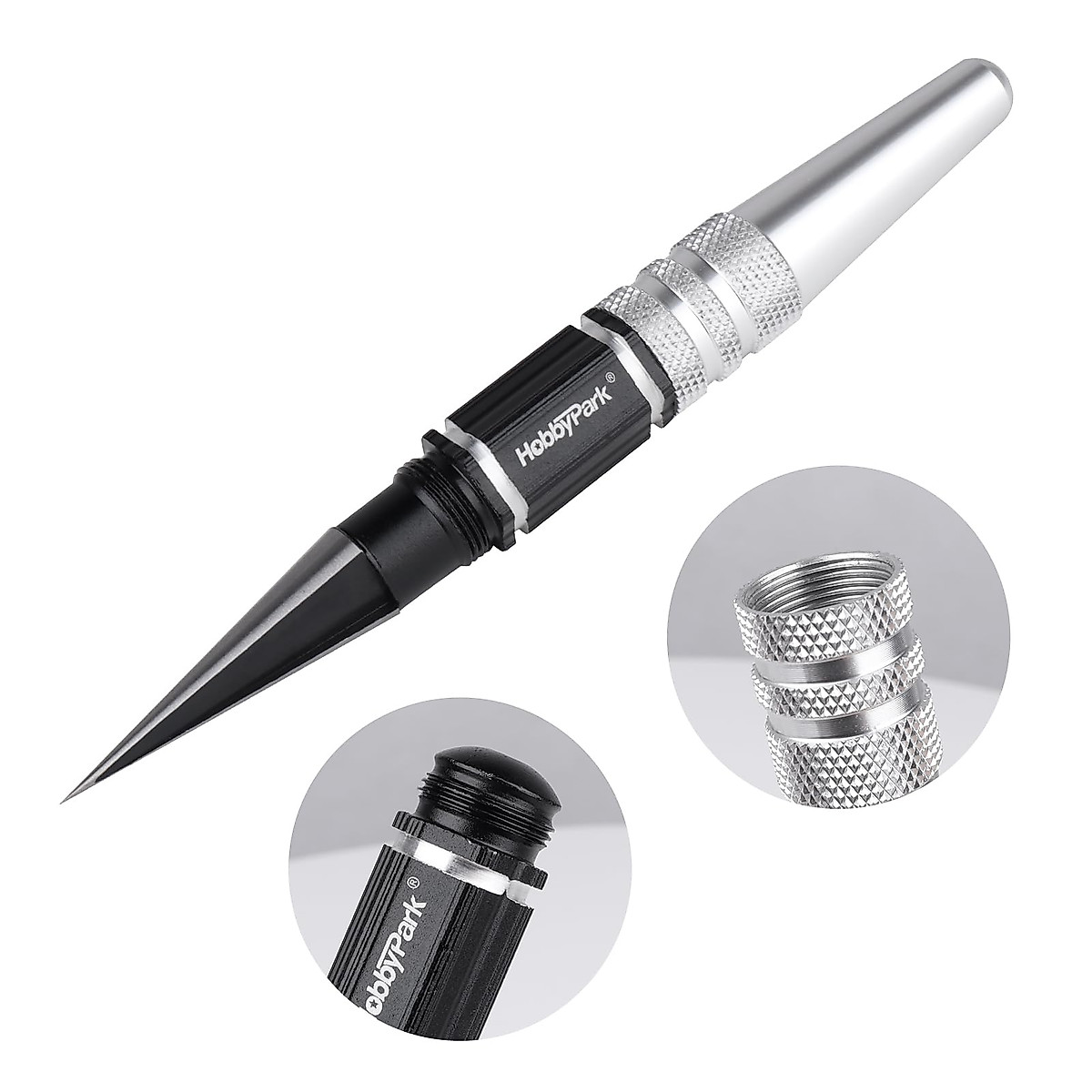 Hobbypark RC Body Reamer Curved Scissors & Straight Scissors RC Car Body Shell Lexan Plastic Trimming Tools Set (3-Pack)