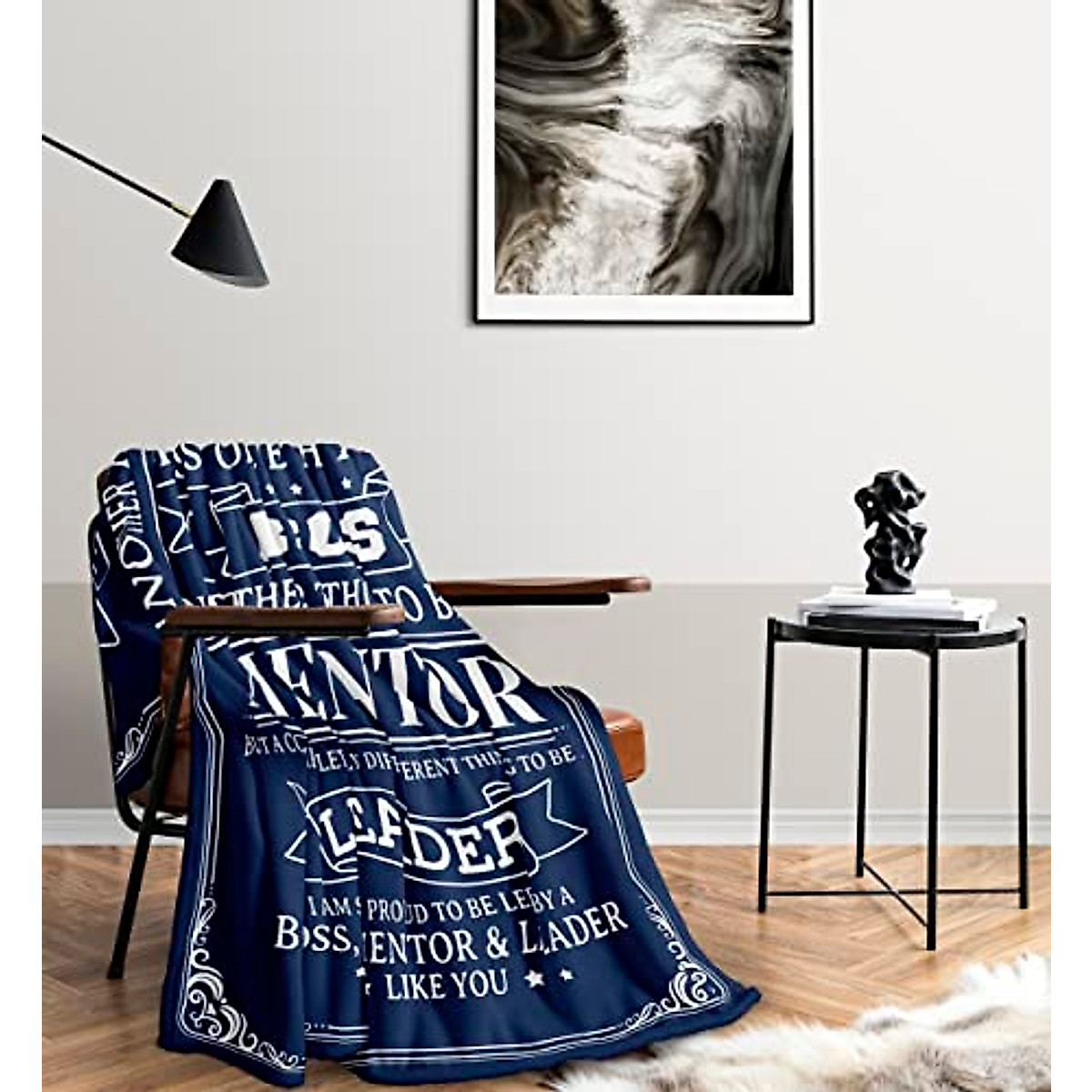 Best Boss Gifts for Men/Women - Boss Lady Gifts - Mentor Gifts - Boss Day Gifts - Gift for Female/Male boss - Boss Christmas/Birthday Gifts Ideas - Boss/Leader Appreciation Gift Blanket 50" x 60"