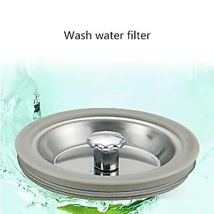 EAJORN 2 Pcs Kitchen Sink Plug Drain Stopper Bath Plug Sink Wash Basin Water Stopper for Bathtub Bathroom