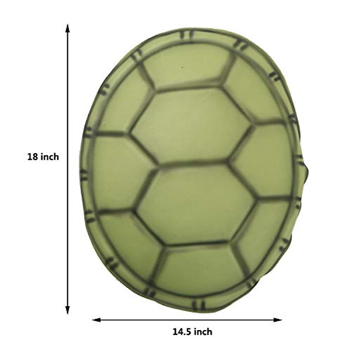 BinaryABC Halloween Costume EVA Turtle Shell,Halloween Cosplay Costume Party Accessory,Halloween Dress Up Costume Accessories