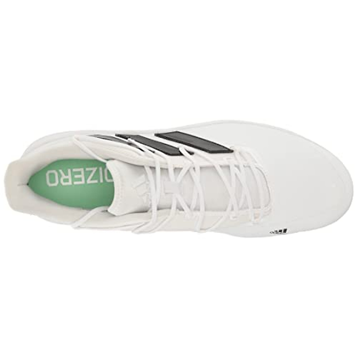 adidas Men's Adizero Afterburner 8 Baseball Shoe, White/Core Black/White, 9.5