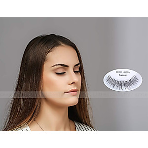DESIRES LASHES By EMILYSTORES Natural Strip Eyelashes Multipack 5Pairs Per Kits, 01 Monday (02Tuesday)