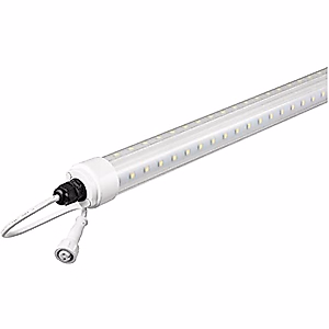 Sunlite 41251-SU 5' Foot LED Refrigerator Light Fixture, 22 Watts, 2196 Lumen, Coolers, Freezers, Display Cases, Fridge, IP65, UL Listed, DLC Listed, 5000K Daylight 2 Pack