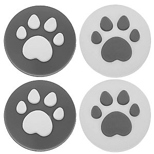 4pcs Caps Grip Cats Claw Joystick Cover Joystick Sleeve Compatible for Switch Grab Handle The Cat Paws Rocker Rocker Protective Cap Grasp Silicone Cover