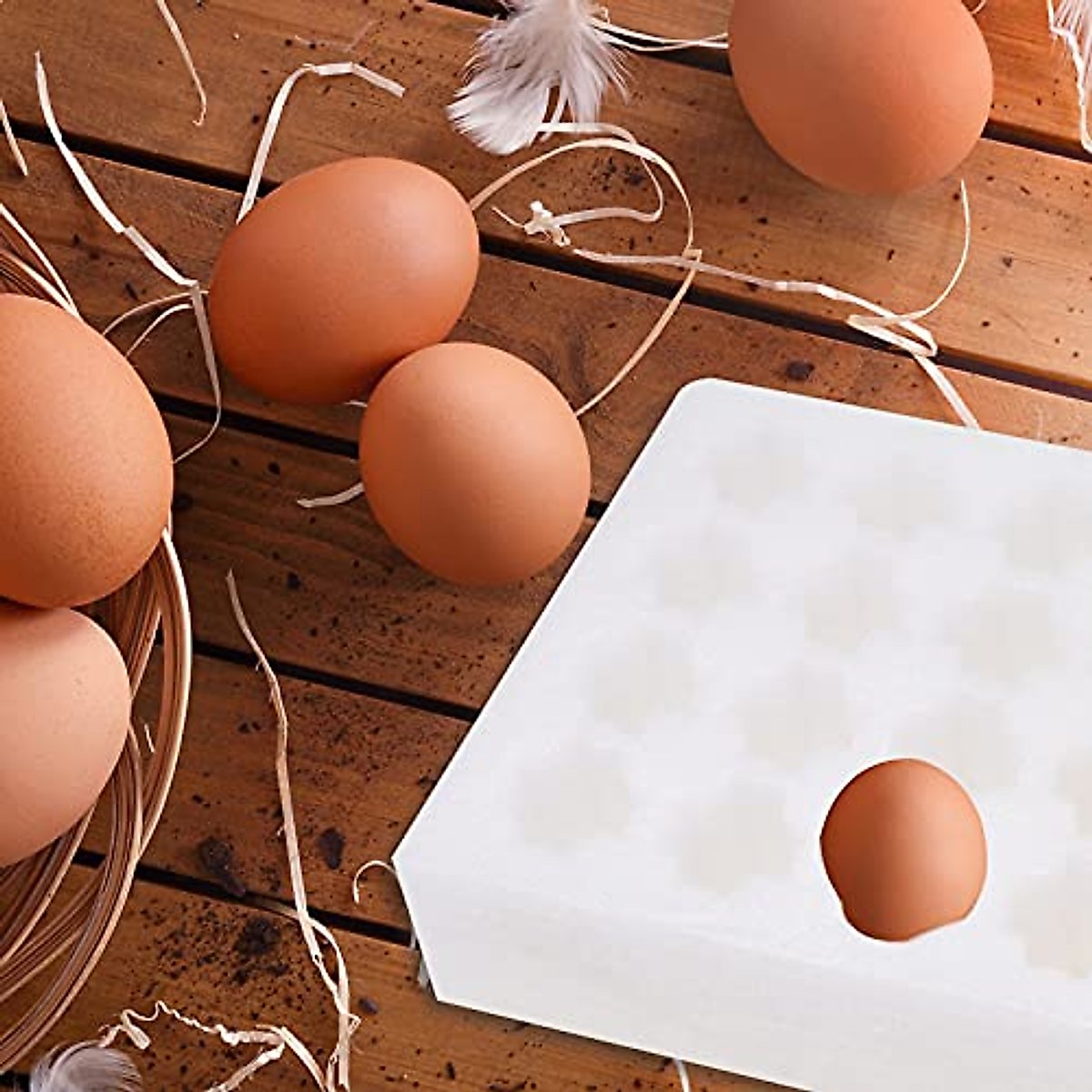 Mobestech Foam Egg Cartons 2pcs Proof Crate Storage Storing Dampening Holder for Pe Padding Container Containers Practical Fixing Fixator Egg No Sound Grids Foam Resistant Kitchen Cushion