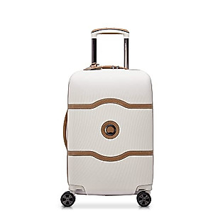 DELSEY Paris Chatelet Hardside 2.0 Luggage with Spinner Wheels, Angora, Carry-on 19 Inch