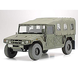 TAMIYA 25188 25188-1:35 JGSDF Reconnaissance Wheel with HMV Vehicle, Model Construction, Plastic Kit, Unpainted
