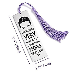 Ew David Rose Gift Bookmark SC Gifts TV Show Merchandise Bookmarks for Book Lovers