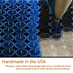 Maple Cinnamon Pumpkin Scented - 12 Pack - Scented Tealight Candles - Soy Beeswax Blend - Handmade in The USA - Candeo Candle - Fall Scents