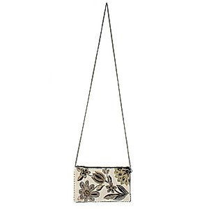 Mary Frances Breezy Crossbody Phone Bag, Ivory