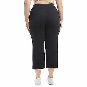 Jockey Ladies' Yoga Capri (Black, L)