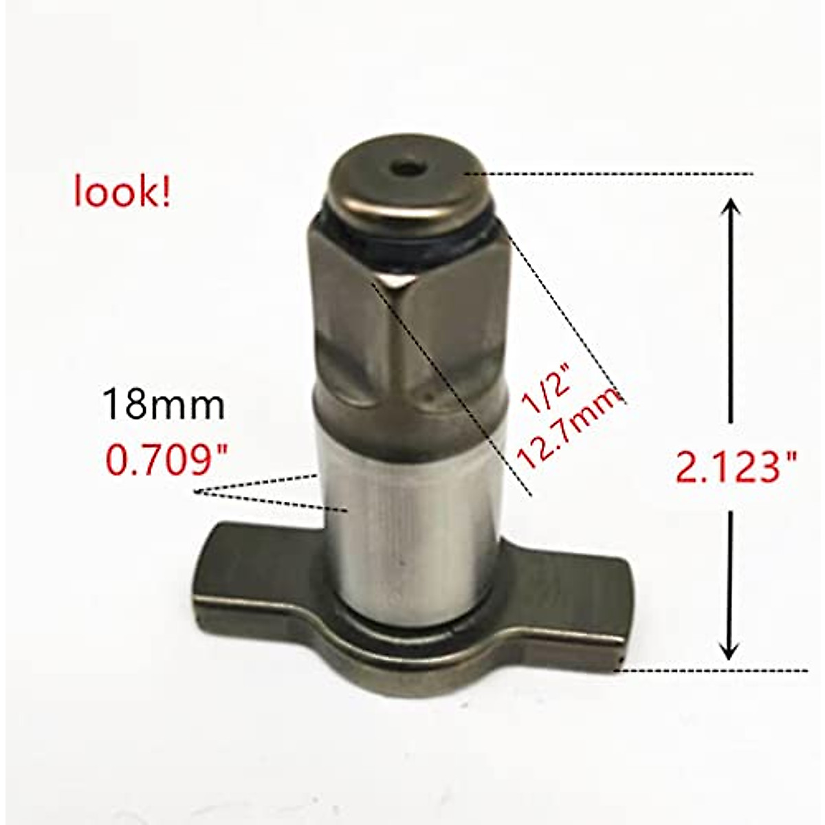 Kit 1/2in. Anvil N866410 N880093 N851276 Replace for Dewalt DCF899 DCF899B DCF899M1 DCF899P1 DCF899P2 type 4 mpact Wrench chuck 18mm Detent Pin Anvil Driver Spindle Hammer Block