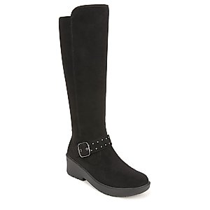 BZees Women's Brandy 2 Washable Comfort Knee High Boot Black 8 M