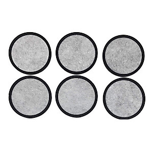 Xcivi Replacement Coffee Maker Water Filtration Set Filter Disk with Frame for Mr. Coffee Brewers Coffee Maker - Water Filtration Kit 6 months supply(1Disk Frame +6Filter Disks)