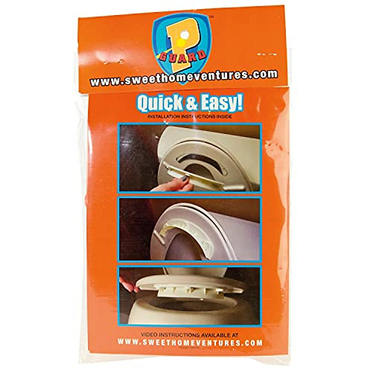 P Guard Toilet Seat Attachment - Prevents Urine/Pee Messes