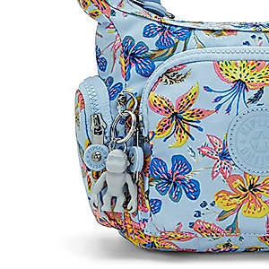 Kipling Womens Gabbie Mini Crossbody Bag, Wild Flowers, 11 L X 7.5 H X 3.3 D US