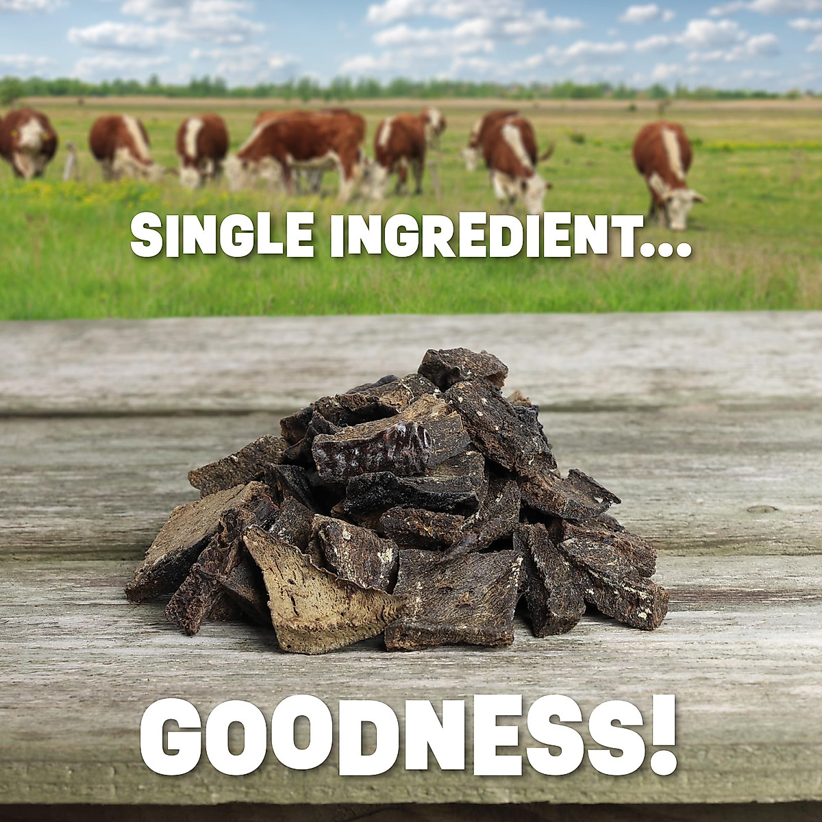 PUPDAWGS Hickory Smoked Flavor Beef Liver Treats, 1lb - All-Natural Dehydrated Dog Treats - Nutritious Training Treats for Dogs Made in USA