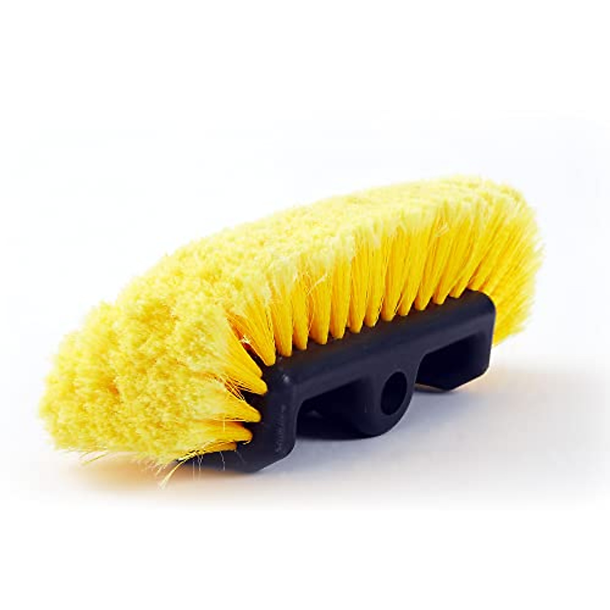 HOKLNUSE 12" Car Wash Brush Head Truck Washing Brush Siding Brush for Auto Truck Boat Camper Exterior Flow-Thru Washing Cleaning