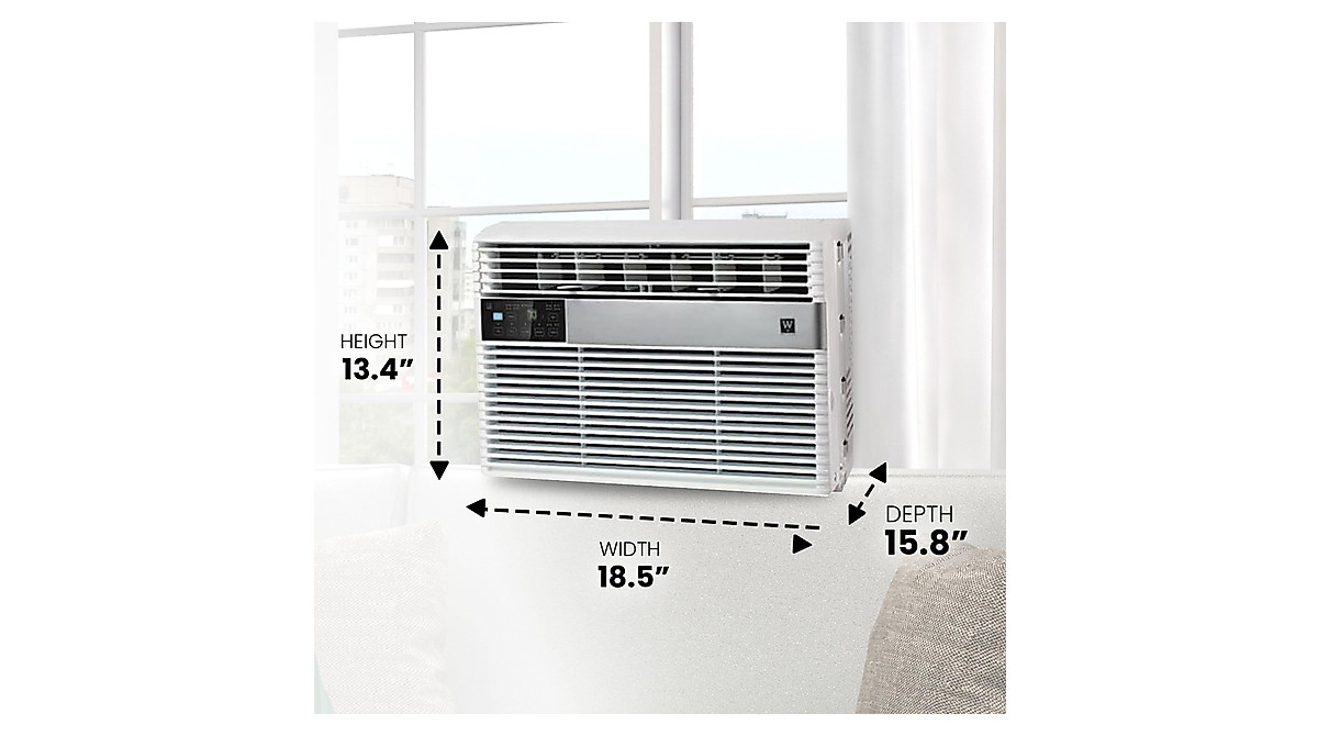 HomePointe 8,000 BTU Window AC - Comfort & Control