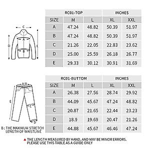 Scoyco® Motorcycle Rain Gear Jacket Coat with Pants for Man Waterproof Comfortable fit Cycling Bike (Green, L)