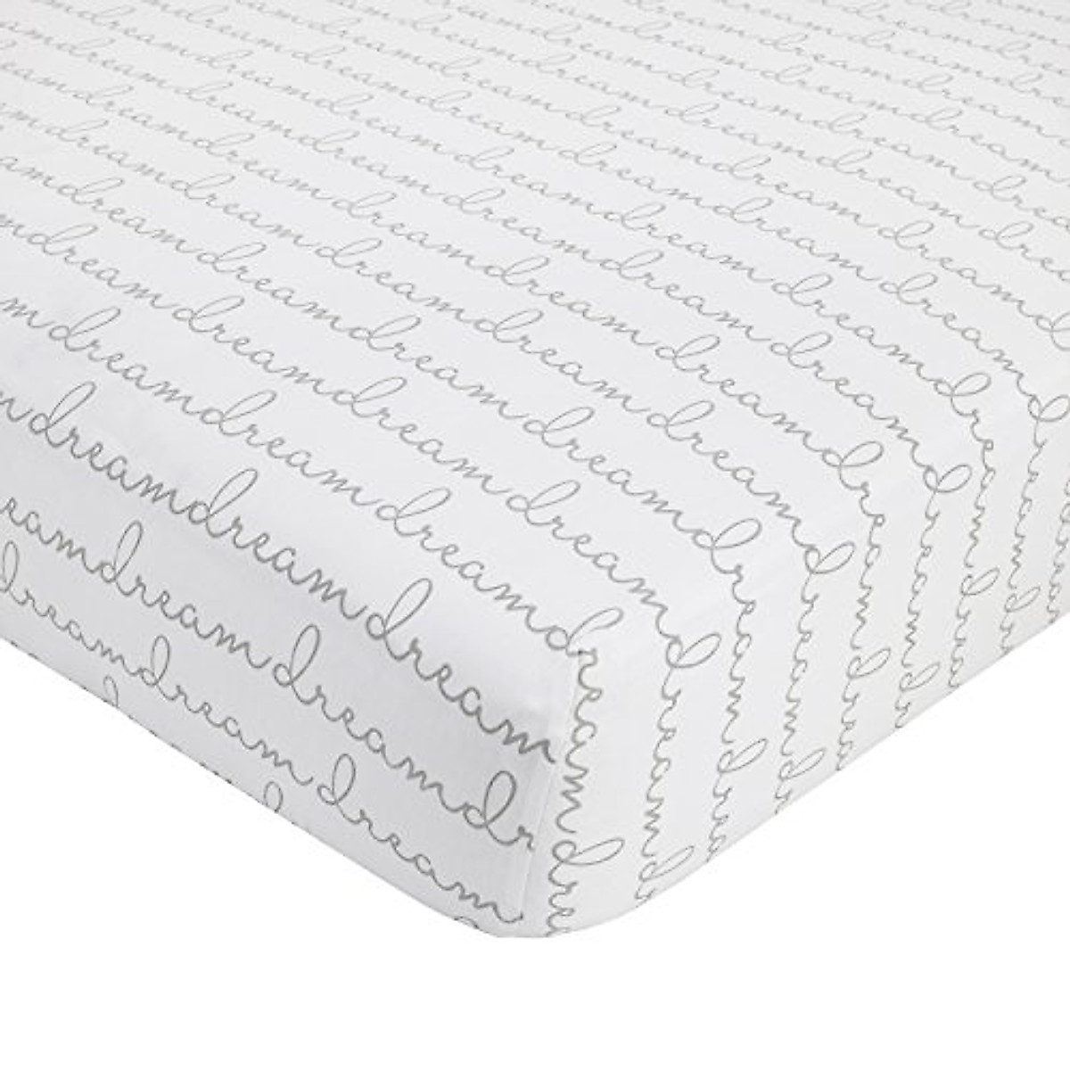 NOJO Dreamer Little Explorer World Map 8 Piece Nursery Crib Bedding Set, Navy Blue/Light Blue/White