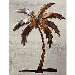 Palm Tree Metal Wall Art Decor in 12", 16", 18" 20", 26",30" and 36"