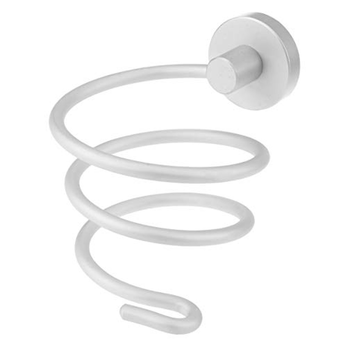 BESTOMZ Hair Blow Dryer Holder, Wall Mount Spiral Blower Stand