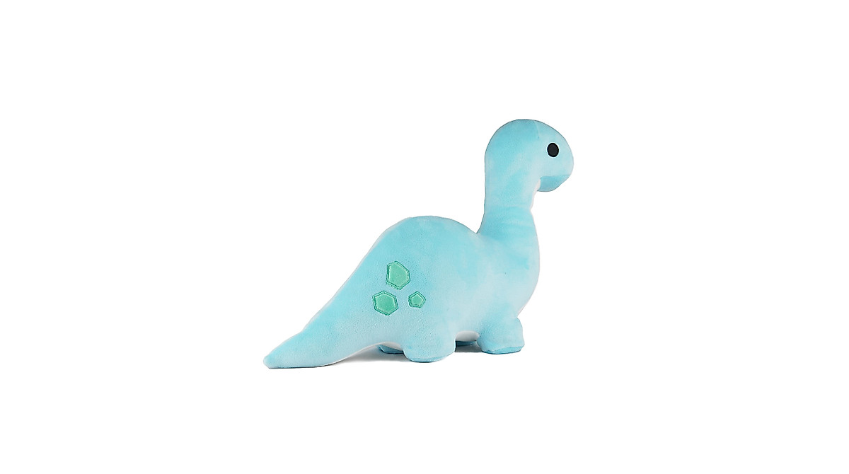 Avocatt Blue Brontosaurus Plushie - Soft 10 Inch Dinosaur Toy