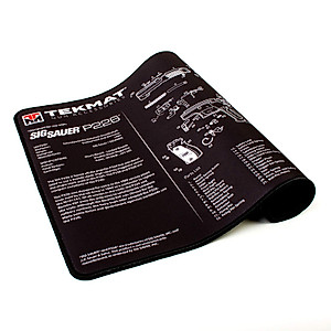 TekMat Ultra Cleaning Mat for use with Sig P226 Black ,15" x 20"