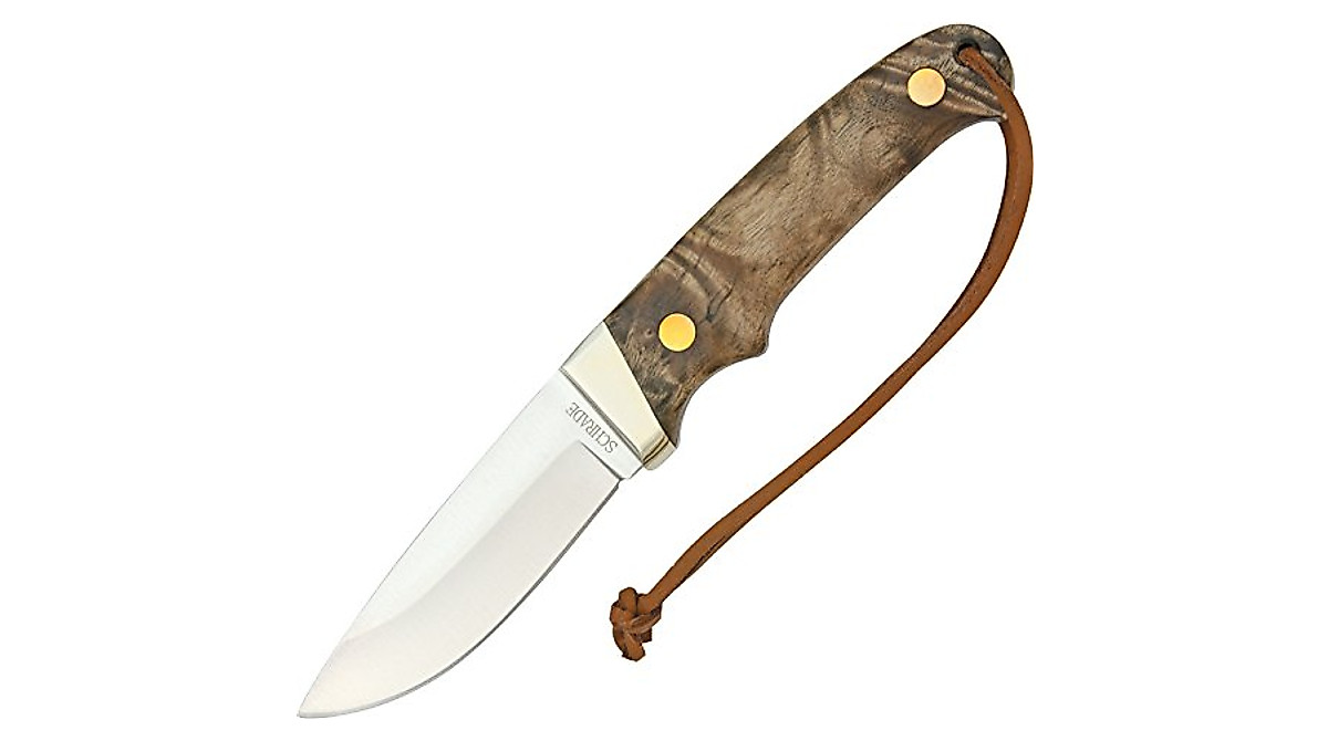 Schrade Pro Hunter Knife - Durable Stainless Drop Point Blade