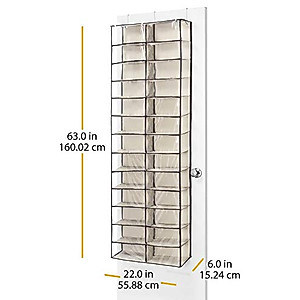 Whitmor Over the Door Shoe Shelves