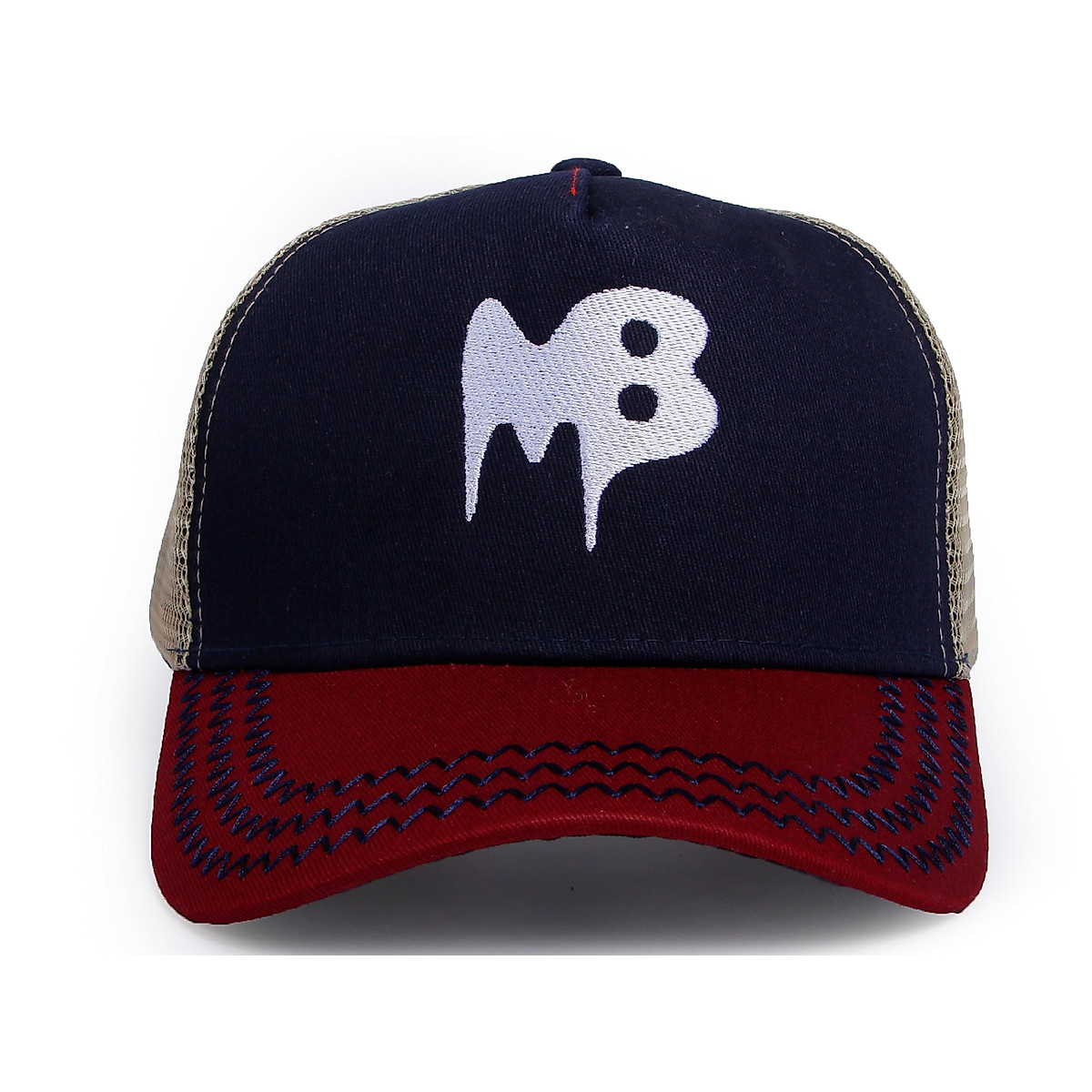 Unisex Mesh Baseball Caps - Breathable Trucker Hat with Adjustable Snapback