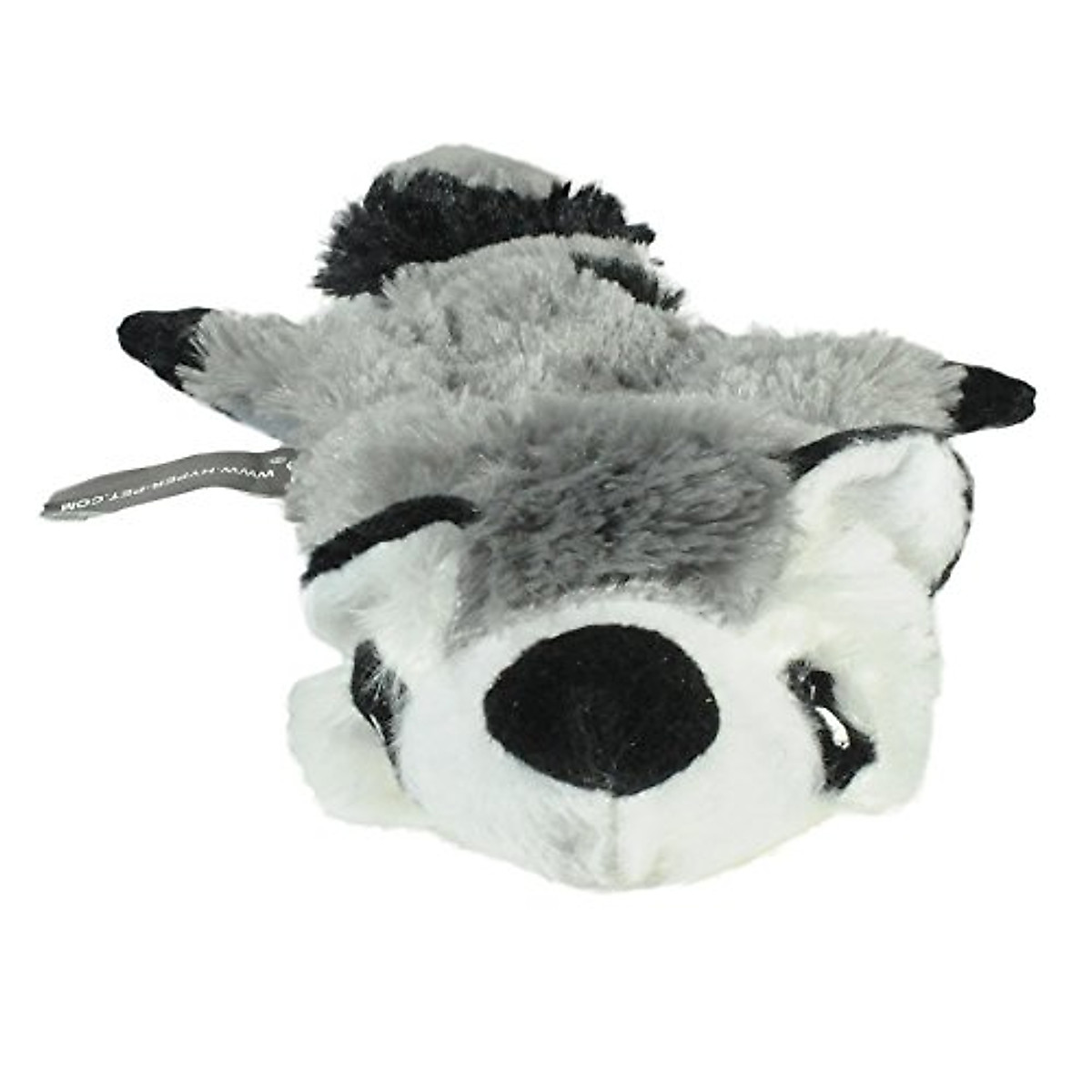 Hyper Pet Critter Skinz Raccoon Stuffless Dog Toy, Medium
