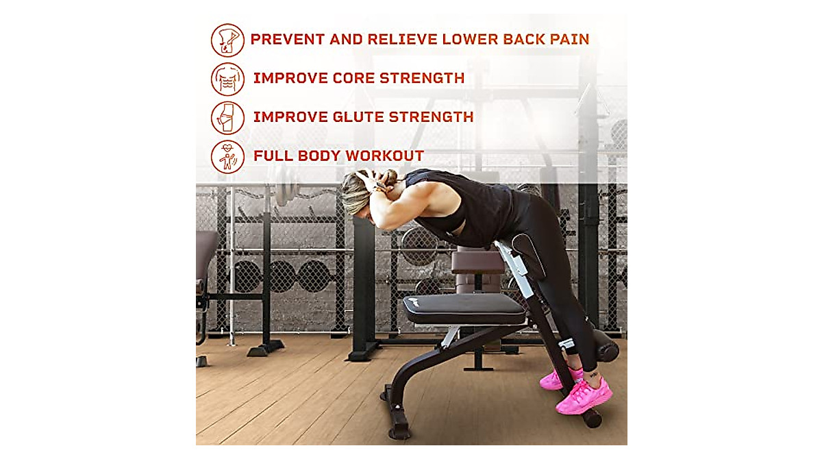 LifePro Multipurpose Roman Chair for Home Workouts