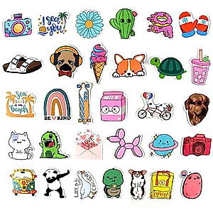 Inspiration Stickers for Laptop Phone Teens Kids Skateboard students adults Computer Decals Positive Cute Vinyl Waterproof Sticker Pack Quote Stickers Water Bottles Sticker Motivational Words Stickers