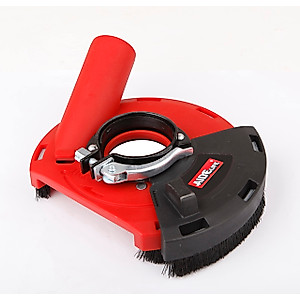 Aidelife Surface Grinding Dust Shroud for Angle Grinders 115mm/125mm+Diamond Grinding Cup Wheel 125mm