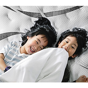 Naiveer Twin Mattress 10 Inch, Memory Foam Mattress in A Box, Hybrid Mattress with Individually Wrapped Coils, CertiPUR-US Certified, Medium Firm Twin Size Mattress for Back Pain & Pressure Relieve