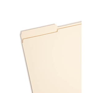 Smead Fastener File Folder, 2 Fasteners, Reinforced 1/3-Cut Tab, 1-1/2" Expansion, Legal Size, 50 per Box (19595) (Pack of 1)