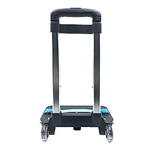 Backpack Hand Truck YUB Wheeled Cart Trolley Hand Aluminium Alloy Folding Trolley Cart for Schoolbag
