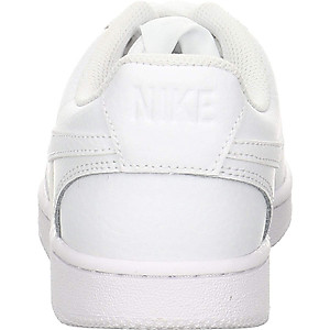 Nike Women's Court Vision Low Sneaker, White/White-White, 6.5 Regular US