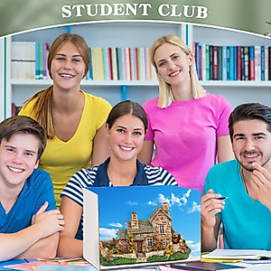 3 Pcs Diorama Box Cardboard Diorama Kit Diorama Supplies with Double Sided Tapes for Diorama Project Display, White Display Case, 11.8 x 8.7 x 8.3 Inch