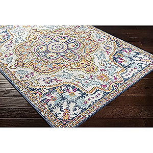 Artistic Weavers Nyburg Multi Area Rug,7'10" x 10',Burnt Orange/Medium Gray