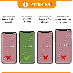 Bocasal Detachable Wallet Case for iPhone 13 RFID Blocking Card Slots Holder Premium PU Leather Magnetic Kickstand Shockproof Wrist Strap Removable Flip Protective Cover 5G 6.1 inch (Brown)