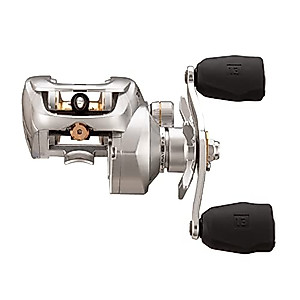 13 FISHING - Modus C2 Baitcast Reel - 6.6:1 Gear Ratio - Left Hand Retrieve (Fresh) - MODC2-6.6-LH,Silver