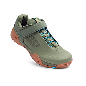 Crank Brothers Mallet E Speedlace Mountain Bike Shoe Green/Blue/Gum, 13.0